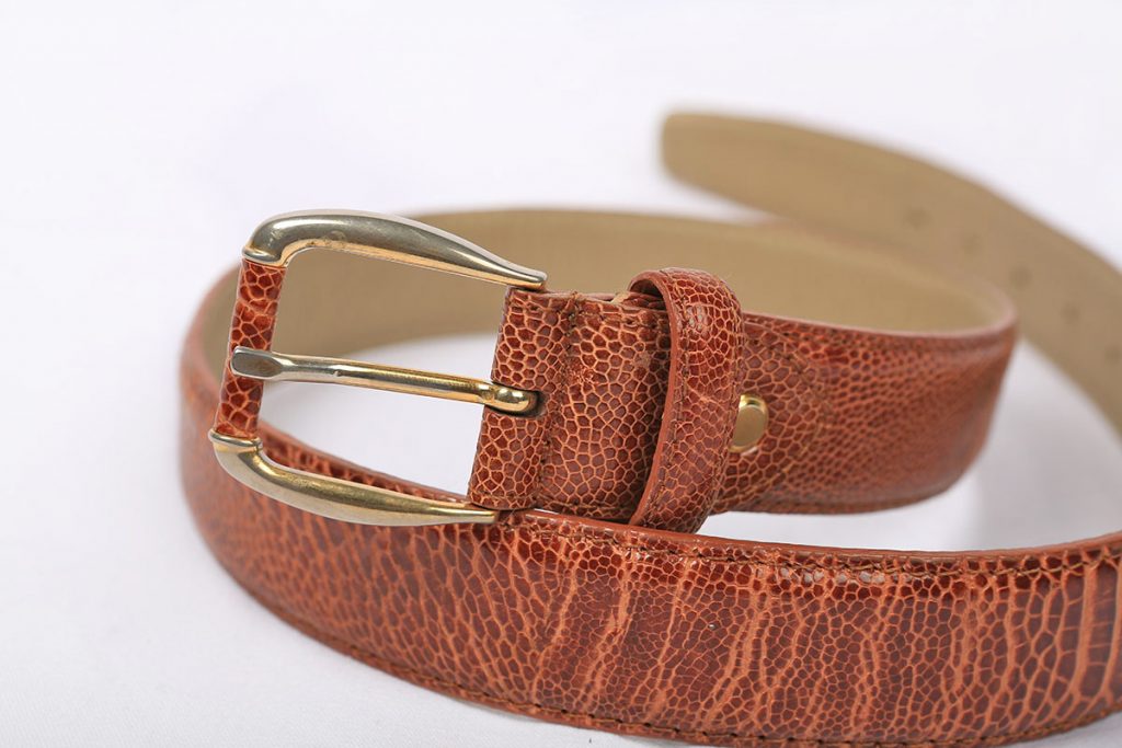 Ostrich Sheen | Leg Belt ⋆ Iphupho Creative African Designs